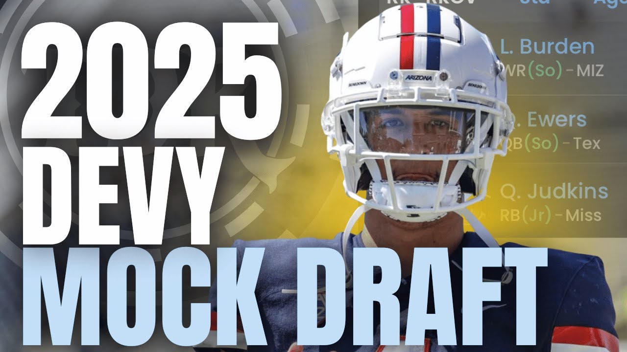 The Complete Devy Draft Guide (10 Round Mock Draft, Player Spotlights, Advanced Stats) - YouTube