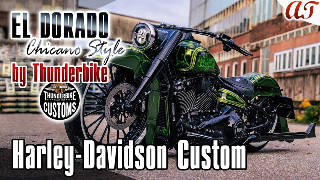 Harley-Davidson HERITAGE Custom: EL DORADO * A&T Design - YouTube