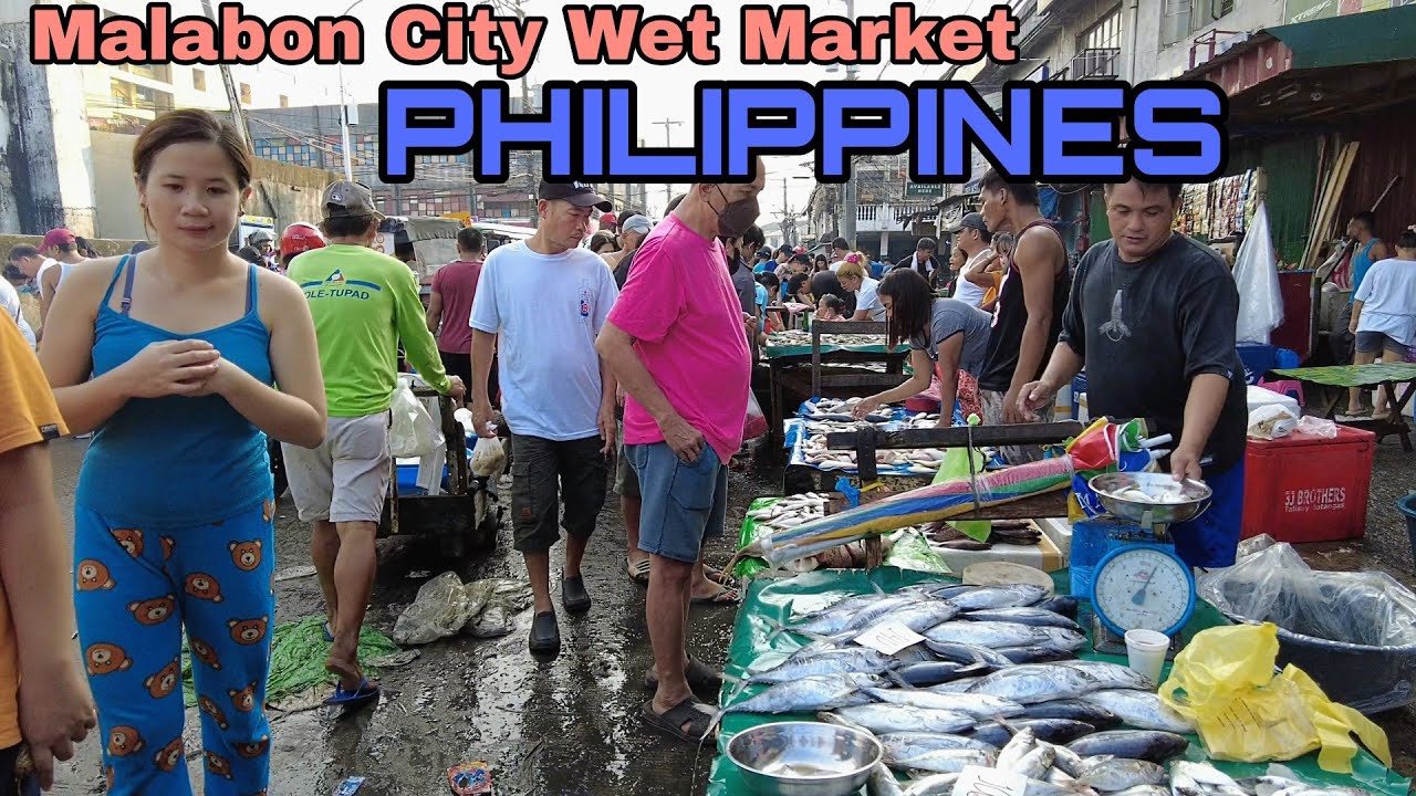 Malabon City | Malabon Wet Market | walk tour [4k] | citiwalk4k - YouTube