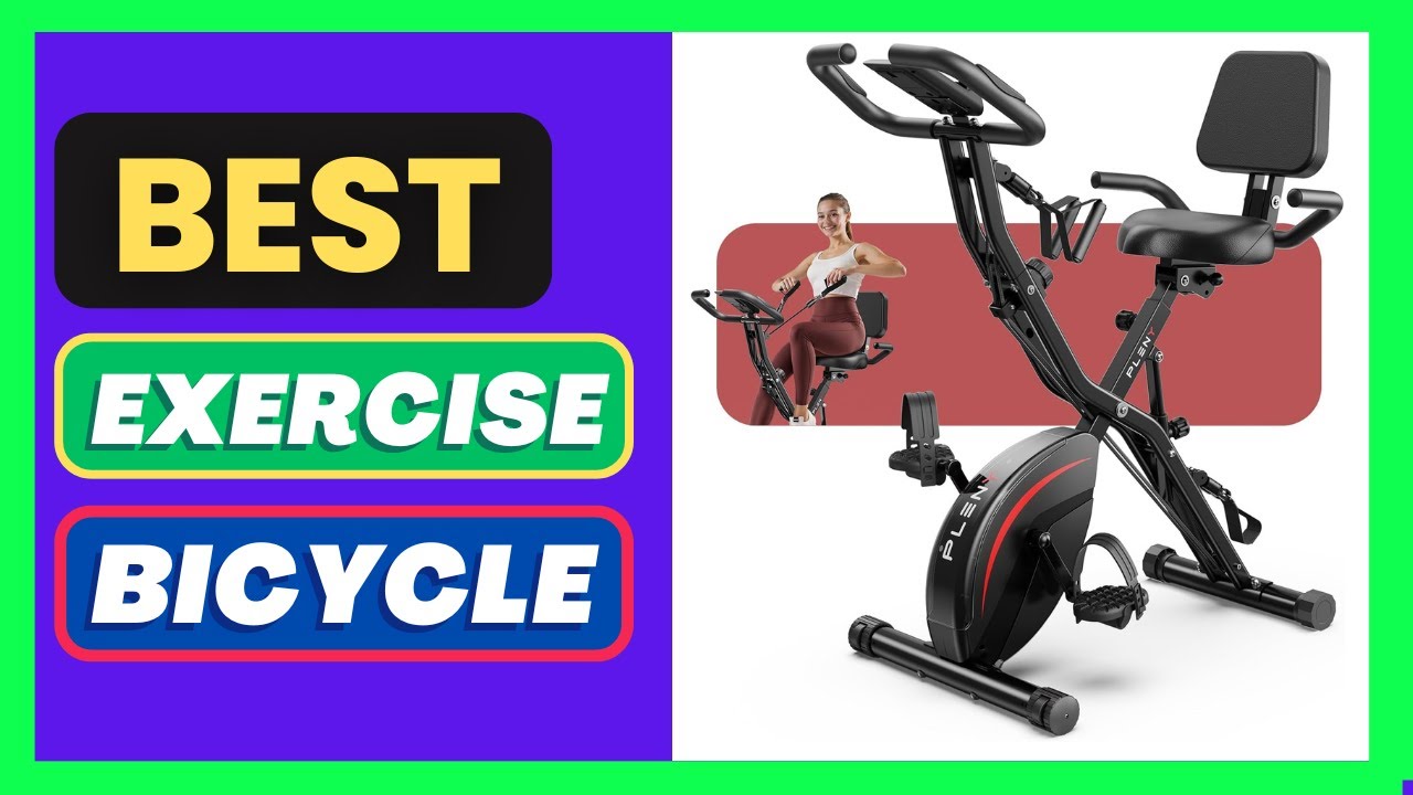 Best Pleny Folding Exercise Bike Review - YouTube