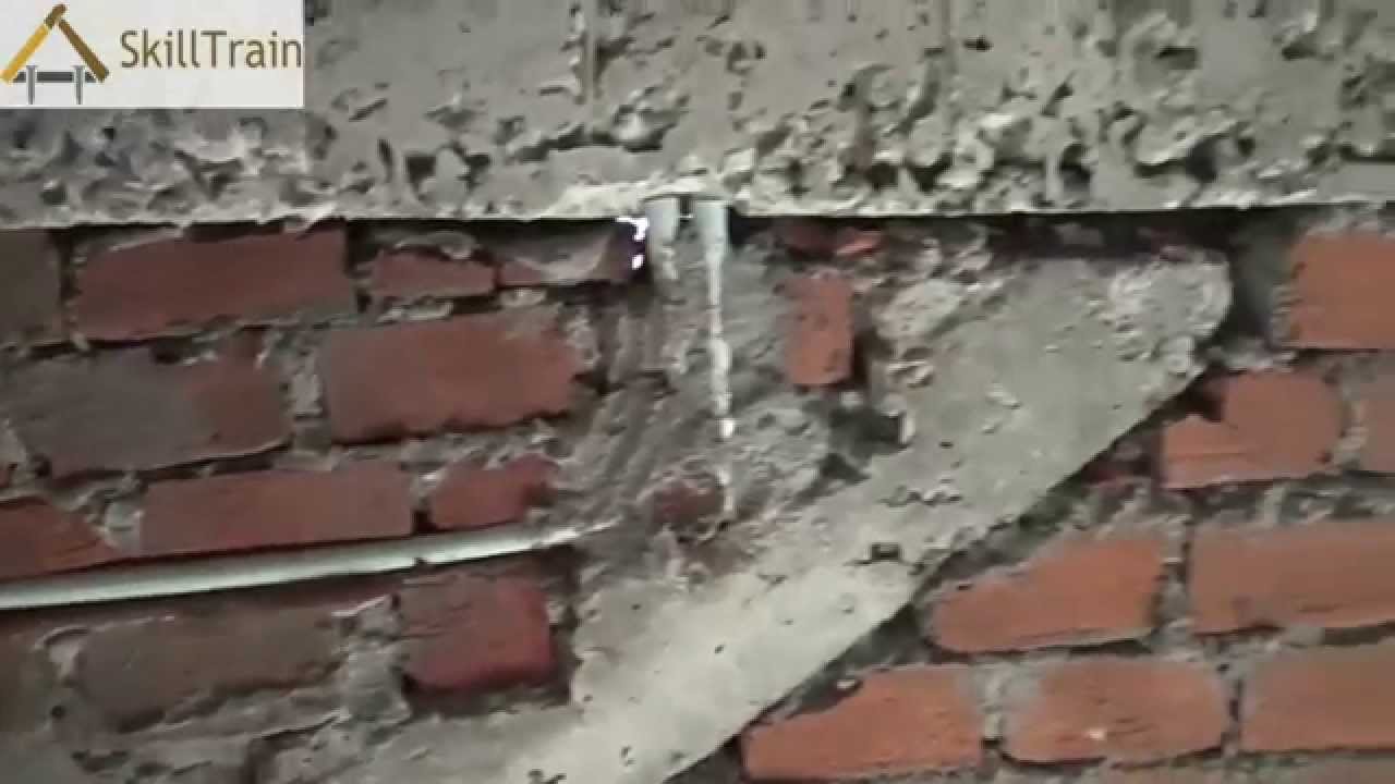 Covering chase and Hacking Concrete surface (Hindi) (हिन्दी) - YouTube