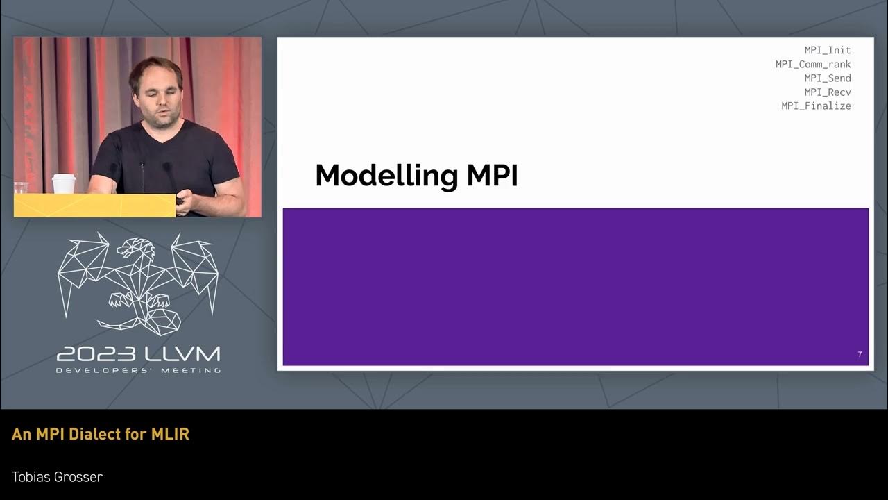 2023 Llvm Dev Mtg An Mpi Dialect For Mlir Youtube