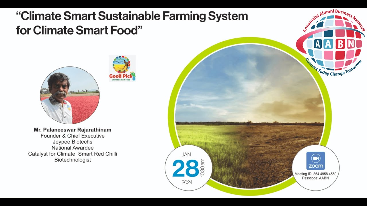 155 - Climate Smart Sustainable Farming System for Climate Smart Food ...
