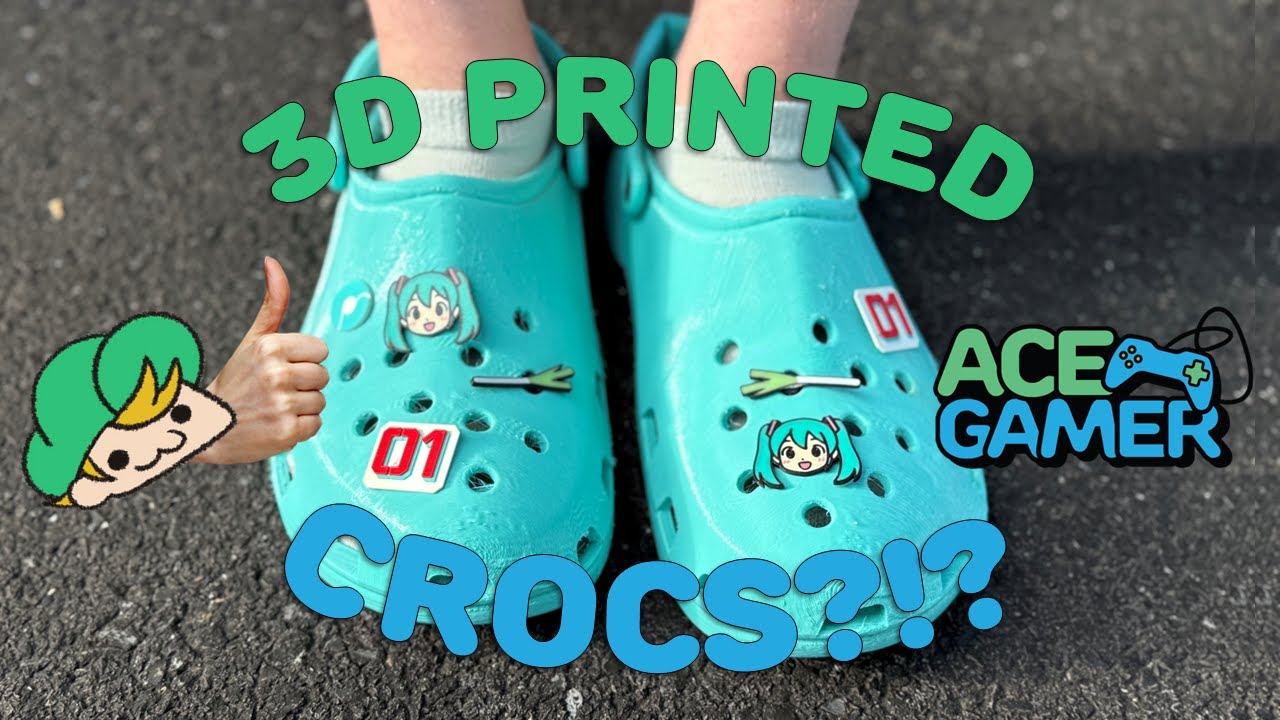 How I Made My Own 3D Printed DIY Crocs, And So Can You! - YouTube