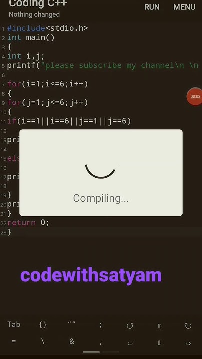 program to print this emoji Pattern in c #ytshorts #shortvideo #code #coding - YouTube