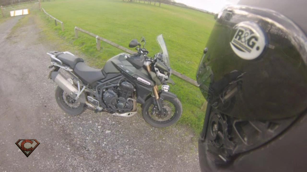 Review of the Triumph Tiger Explorer 1200 - YouTube
