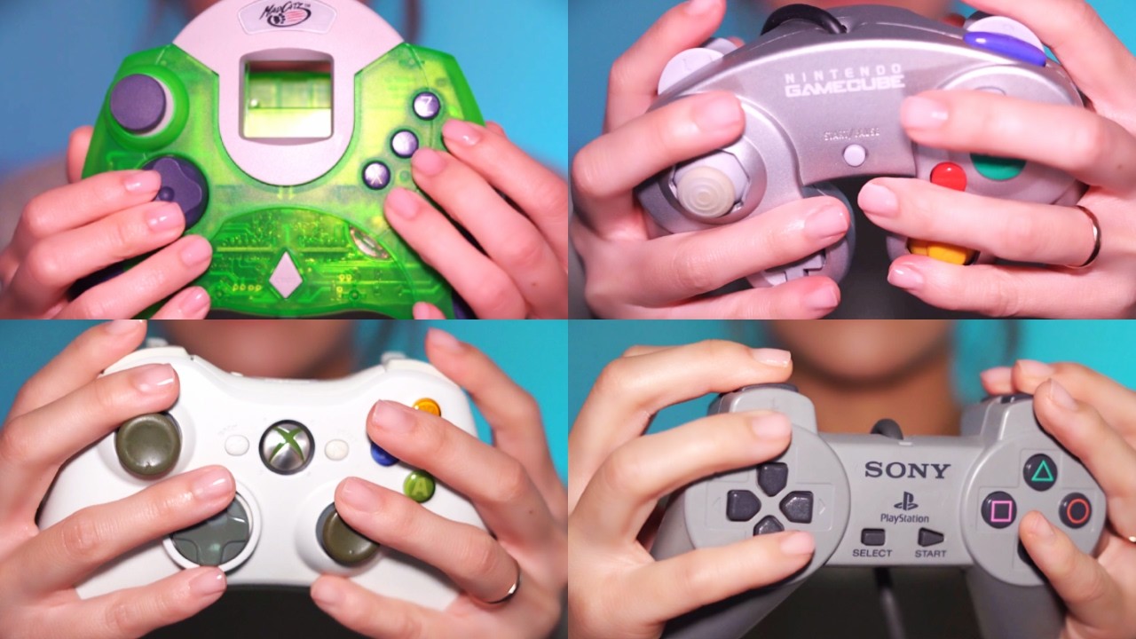 The BEST Retro Game Controller Sounds In 2026 ASMR (no talking) - YouTube