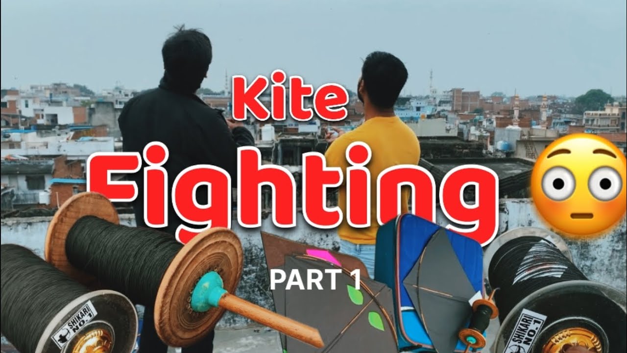 Kite flying | kite cutting | kite fighting | kite | patang bazi | पतंग ...
