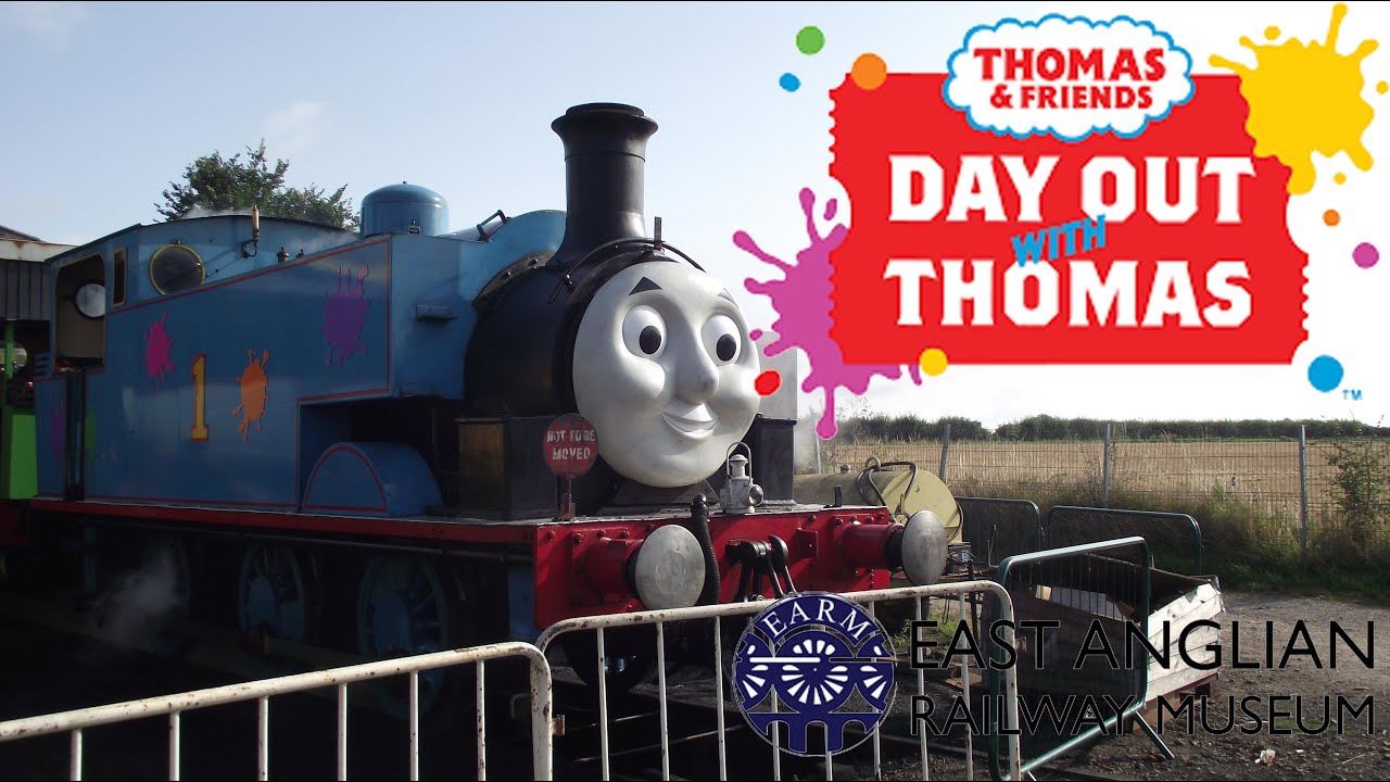 Thomas Weekend 3: Day Out with Thomas at East Anglian Railway Museum ...