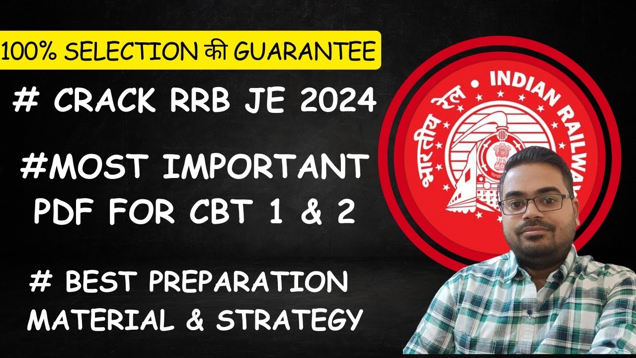 RRB JE Study Material | Books | RRB JE Strategy | RRB JE 2024 # ...