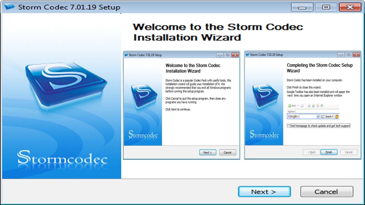 Storm Codec 7.01.19 - YouTube