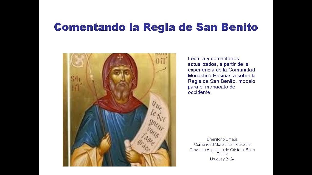 Tomando por guía el Evangelio - Comentarios a la Regla de San Benito 6 ...