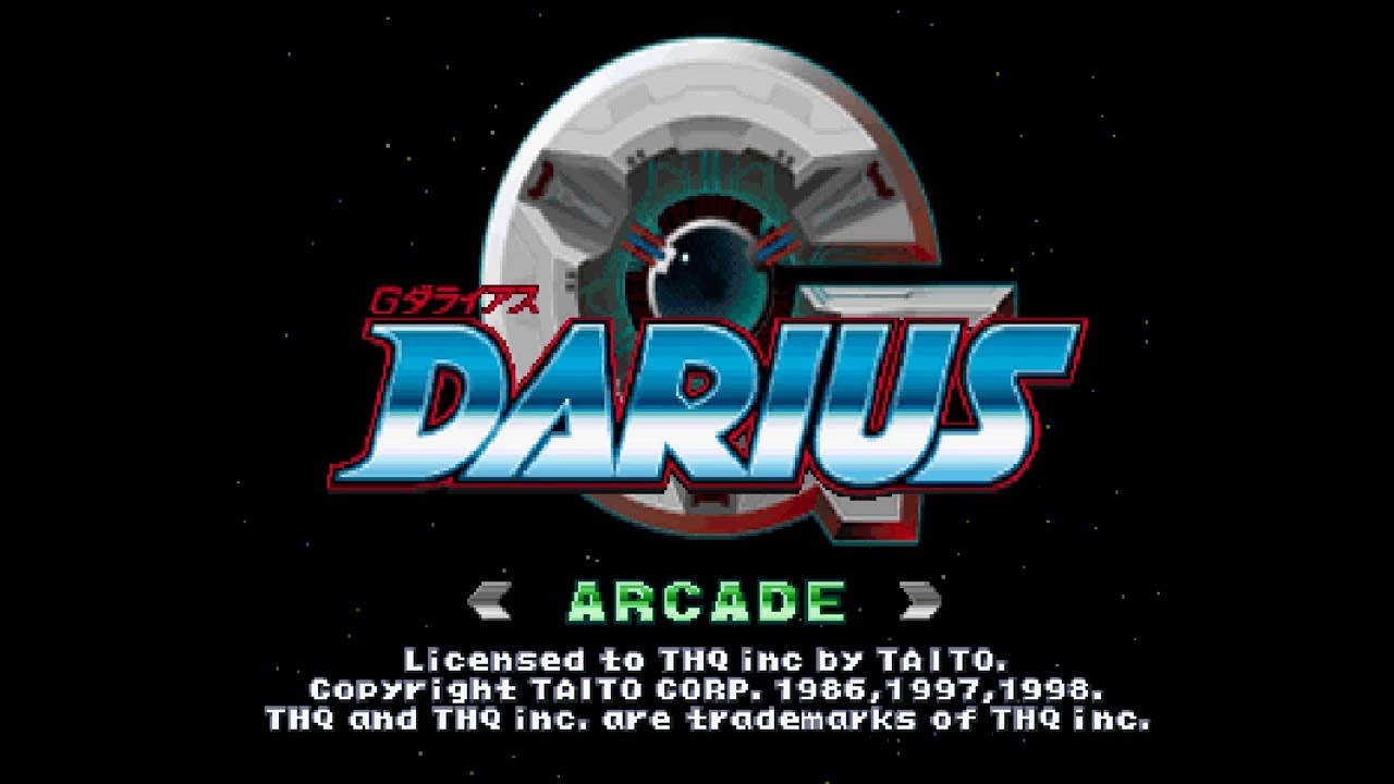 G-Darius (Gダライアス). [PlayStation]. 1LC. Arcade Mode. 60Fps. - YouTube
