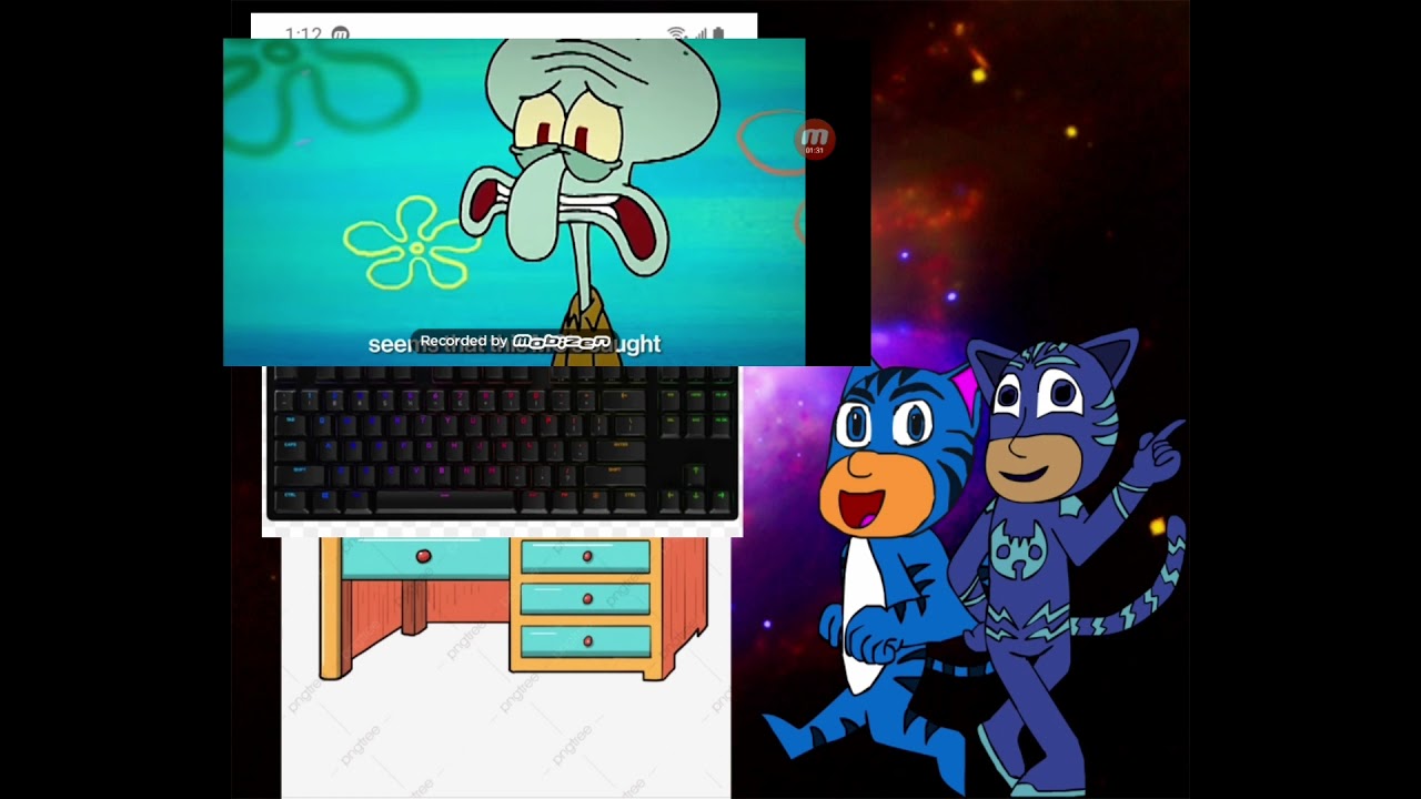 Gabriel Allen's Reaction Sayori Vs Squidward(Doki Doki Vs Spongebob ...