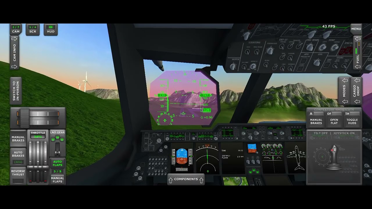 Turboprop Flight Simulator: GPWS callouts - YouTube