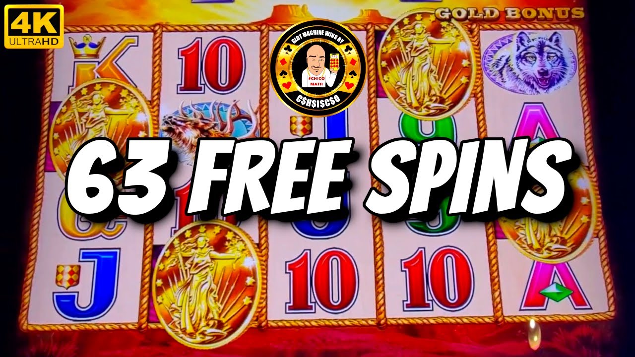 63 FREE SPINS on Buffalo Gold Slot Machine - YouTube