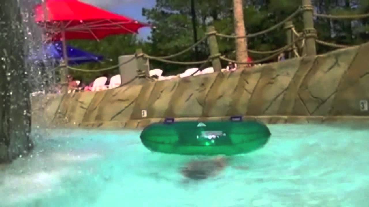 Ocean Breeze Water Park-All Rides - YouTube
