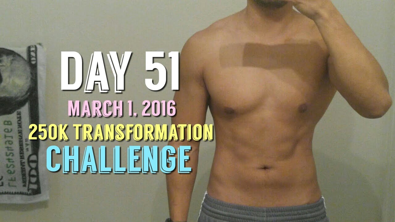 Body Transformation Day 51: 250k Transformation Challenge - Kinobody ...