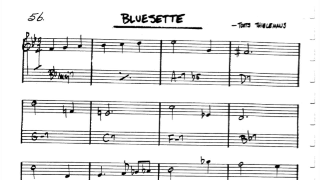 Playalong - Bluesette - YouTube