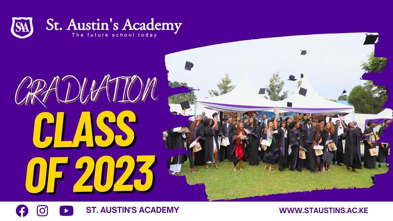 St. Austin's Academy Senior's 2023 Graduation - YouTube