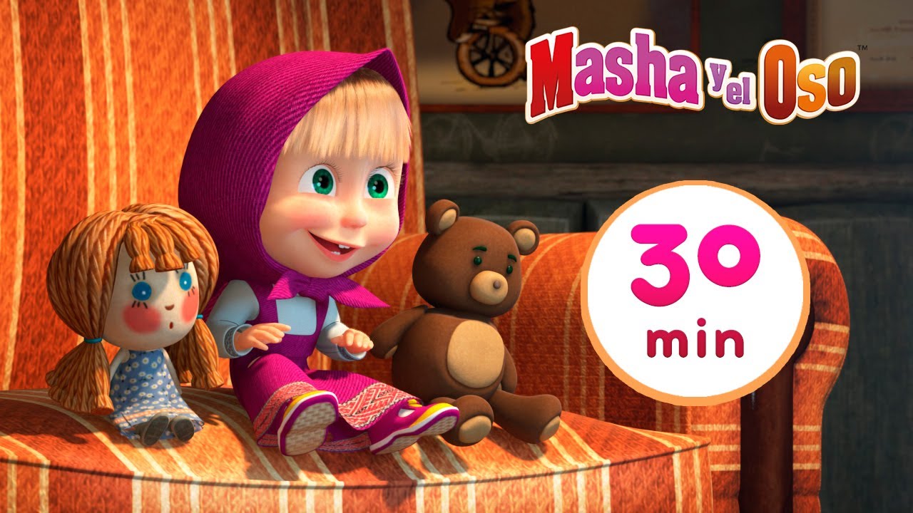 Masha y el Oso 🐻👧 Jugando Al Gato Y Al Ratón 😺🐁 Сolección 27 🎬 30 min 🥳 ...