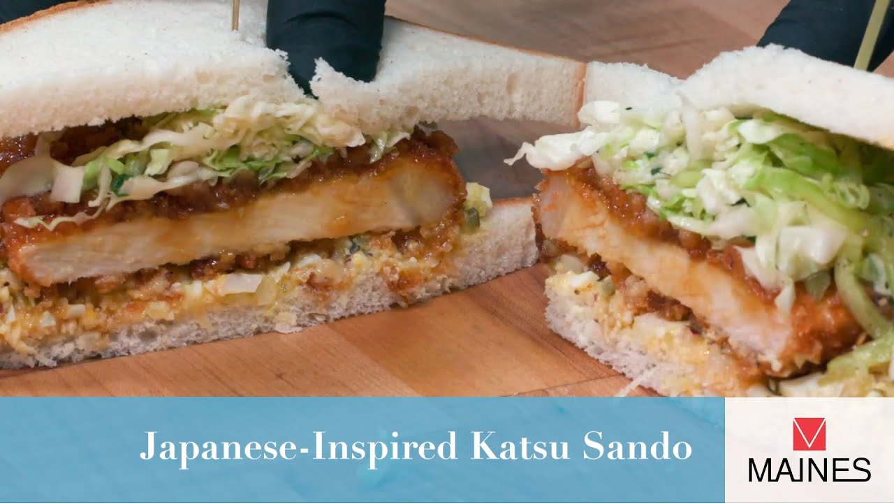 Japanese Inspired Katsu Sando - YouTube
