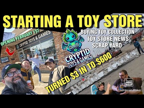How to get inventory for a toy store | Scrap yard, Buying a toy ...