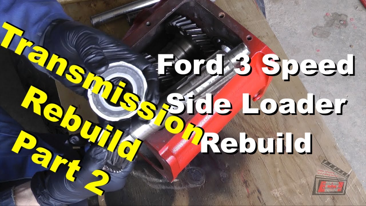 1961 Ford 3 Speed Transmission Rebuild -Part 2 - YouTube