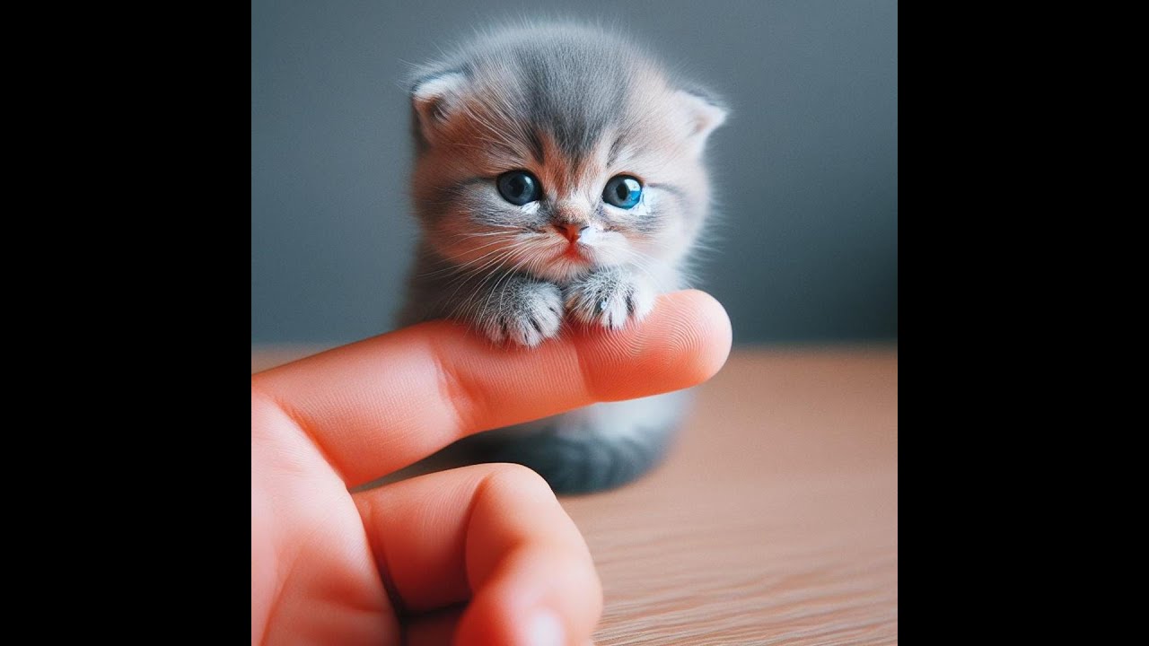 Cute baby kitten #cute #cat #cutecat #ai - YouTube