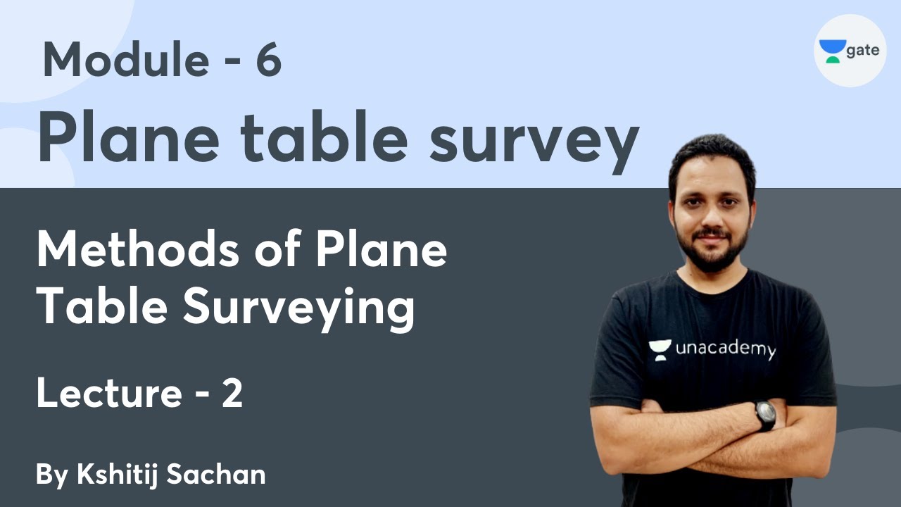 L 2 | Methods of Plane Table Surveying | Module-6 Plane Table Survey by ...