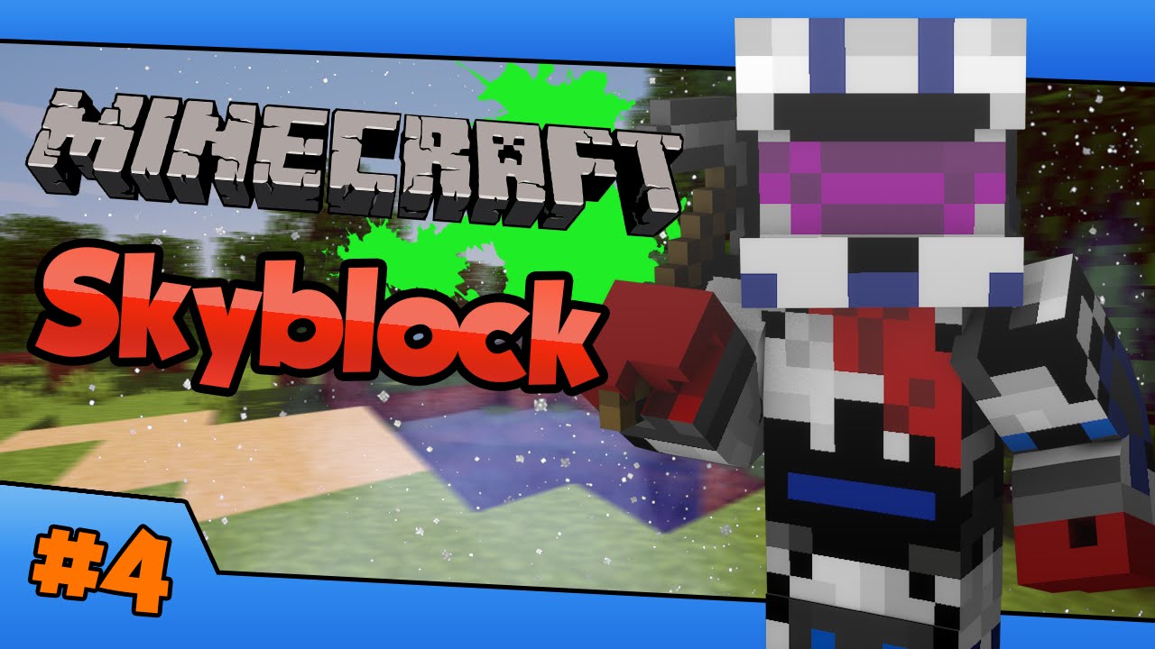 Minecraft Mineslam Skyblock Ep4 Cow Spawner - YouTube