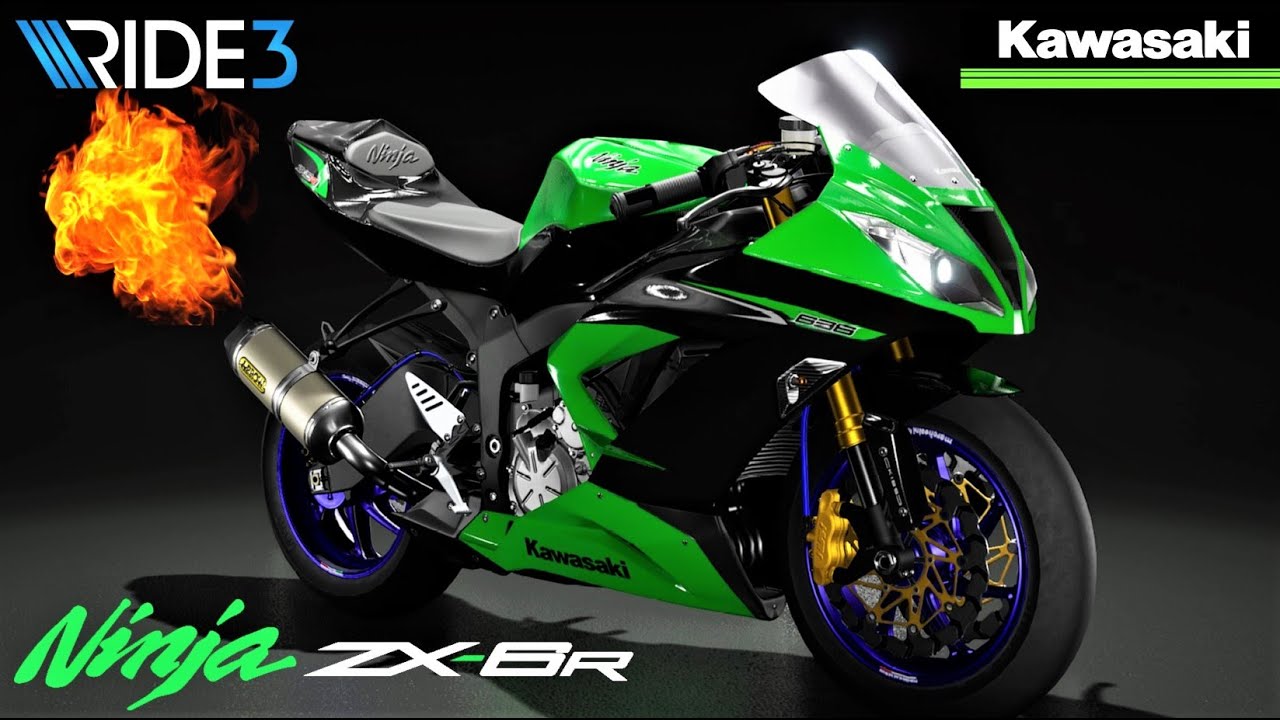 RIDE 3 - KAWASAKI NINJA ZX-6R 636 CUSTOMIZATION | GANTENG ! - YouTube