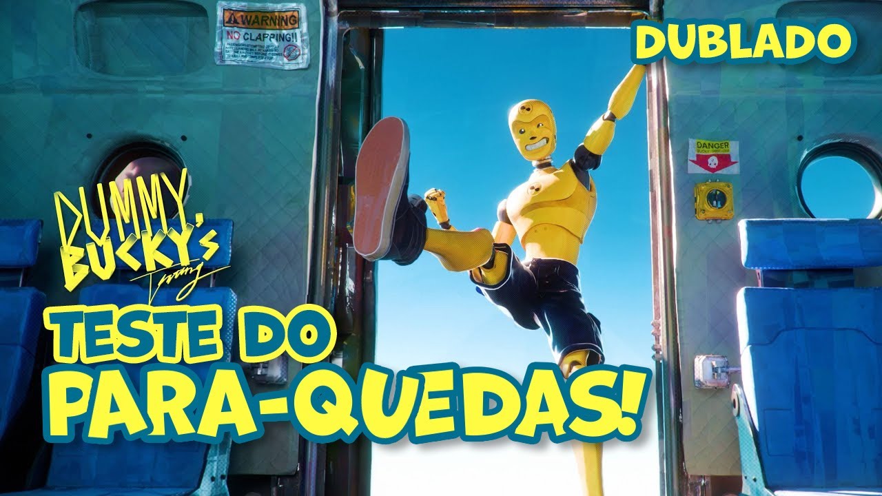 Dummy Bucky no Teste do Paraquedas! (Dummy Bucky's Dublado PT/BR) - YouTube