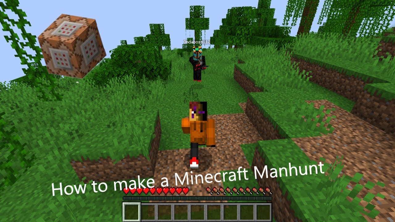 How to make a Minecraft Manhunt - YouTube