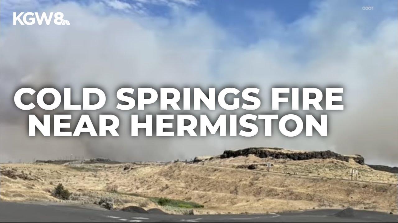 Wildfires prompt evacuations in Umatilla, Wasco and Gilliam counties in Eastern Oregon - YouTube