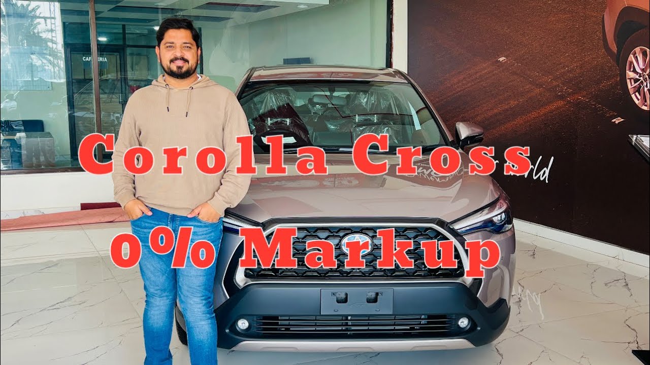 Corolla cross 0% Markup || Cross on instalment - YouTube
