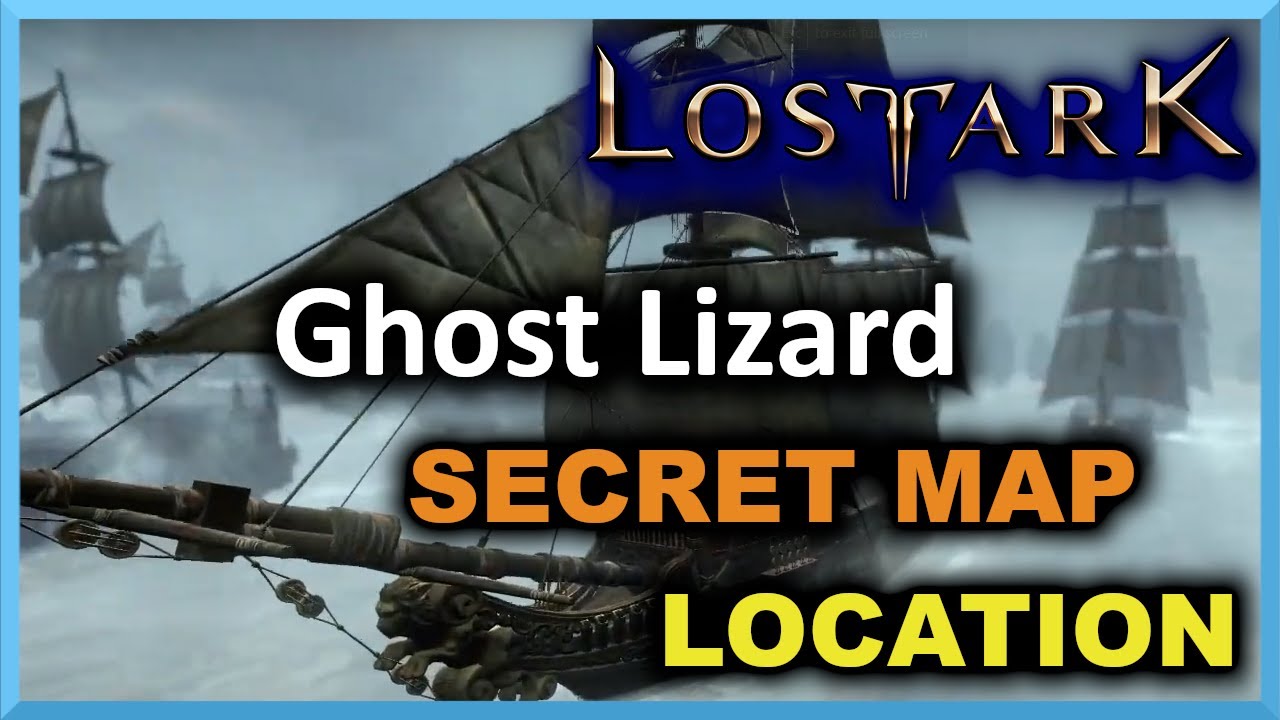 Ghost Lizard Location - Secret Map - Lost Ark - YouTube