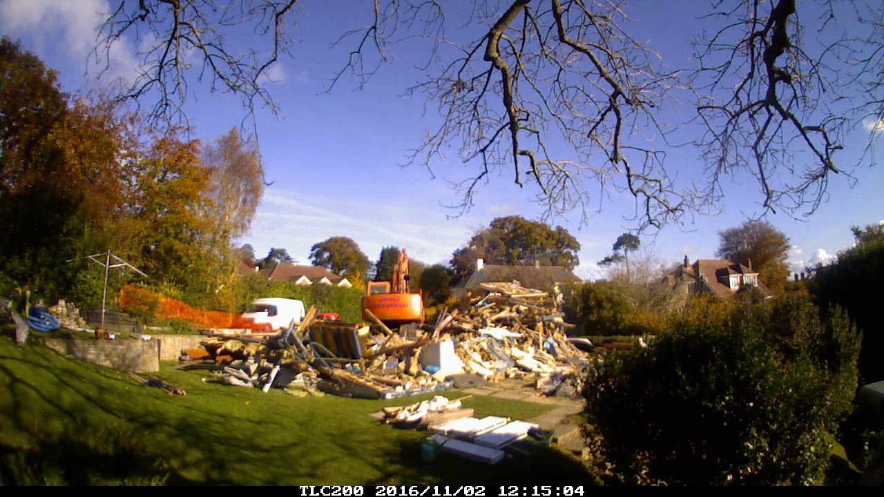 Dorset House Demolition Day 3 - YouTube