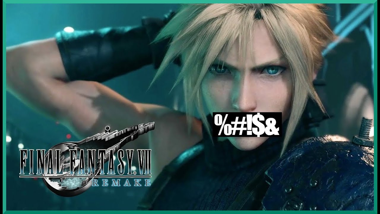 Final Fantasy 7 Remake Funny Moment I Don't think I like these guys ...