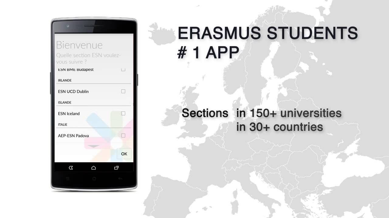 ESN Erasmus Events App - Download Demo - YouTube