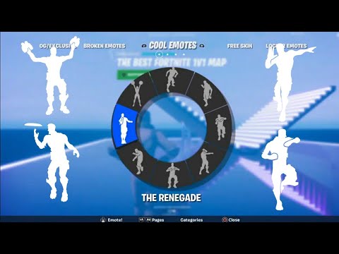 The NEW Best Map With EVERY RARE EMOTE LAVISH,SCENARIO,TACO TIME AND WAY MORE.... (INSANE)