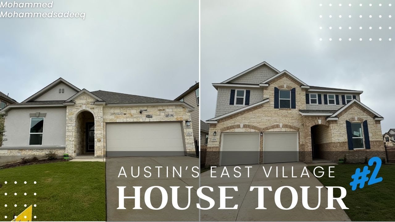 Austin Home Tours | New Homes In Austin & Manor’s East Village (New ...