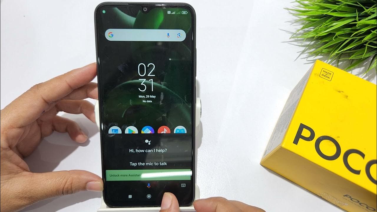 How to remove google assistant from power button in poco C55,C50 | Google assistant kaise hataye ...