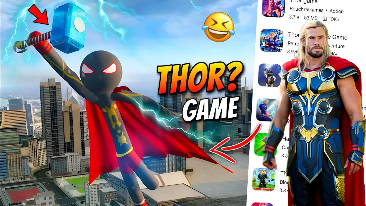 PLAYING GTA THOR GAMES !! | SKY DG | - YouTube