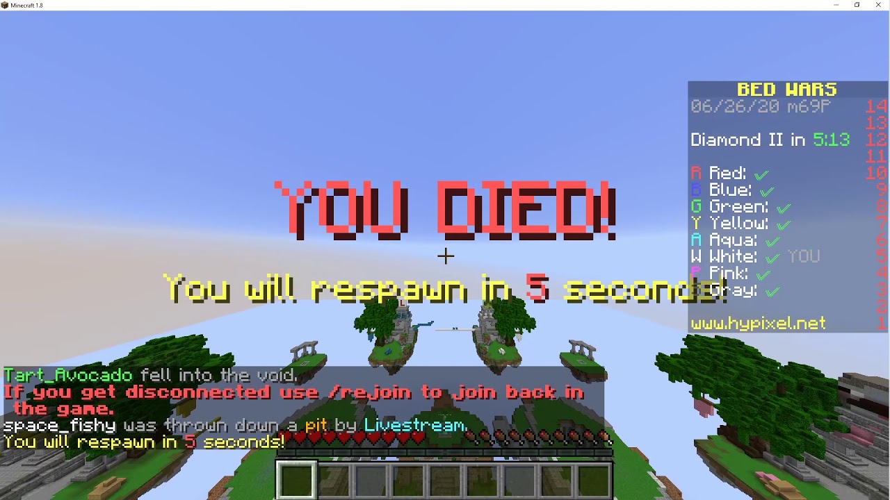 Minecraft Bed Wars: We found a sugar daddy - YouTube