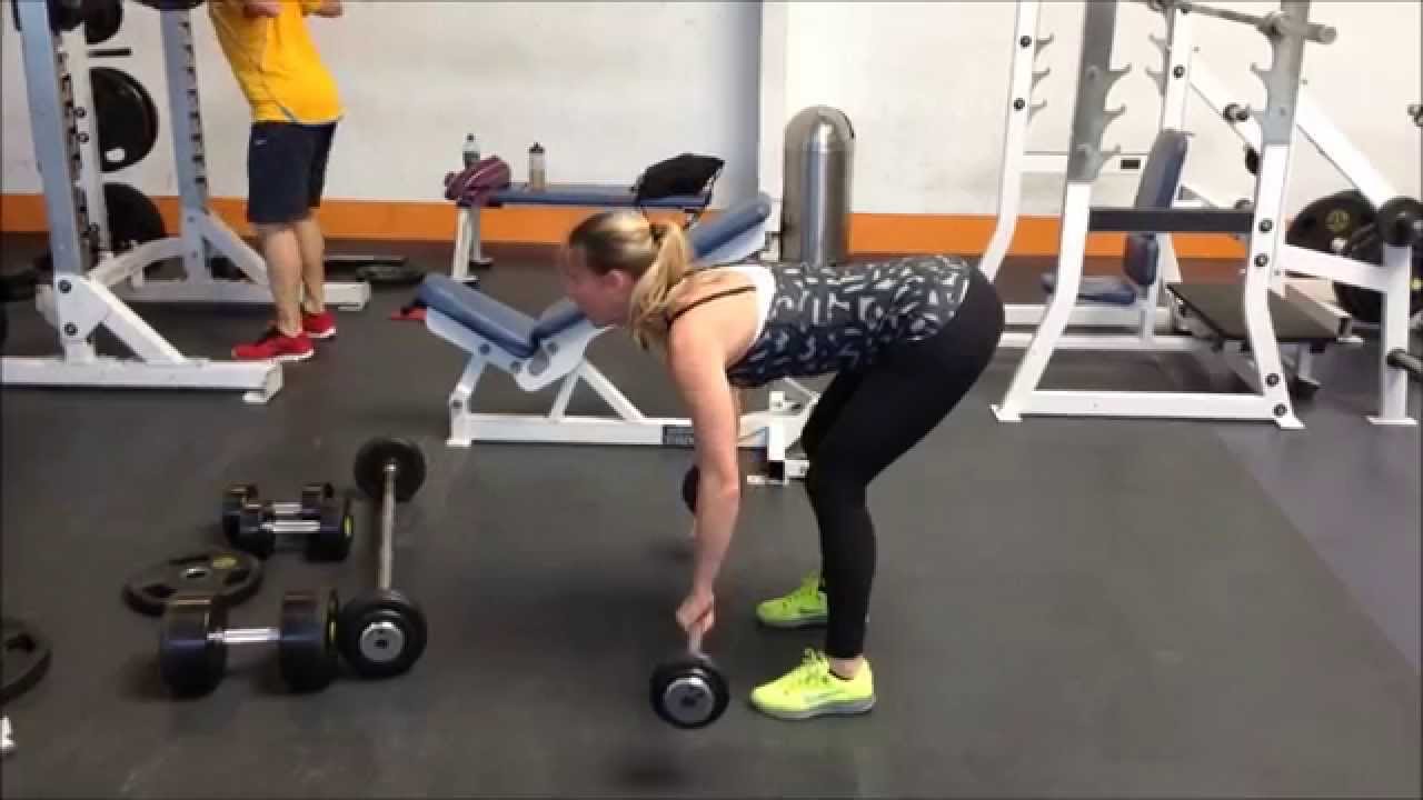 Overhand Barbell ROw - YouTube