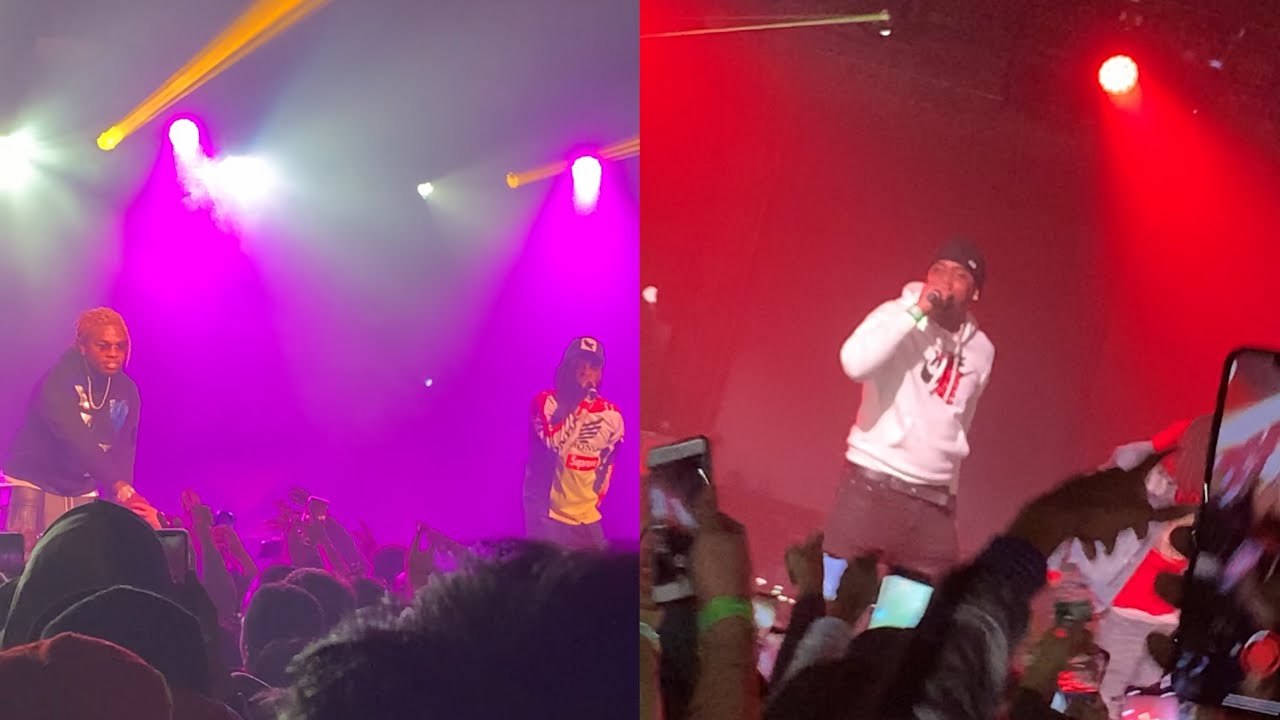 Gunna live in concert!! Lougotcash and fivio foreign special guests ...