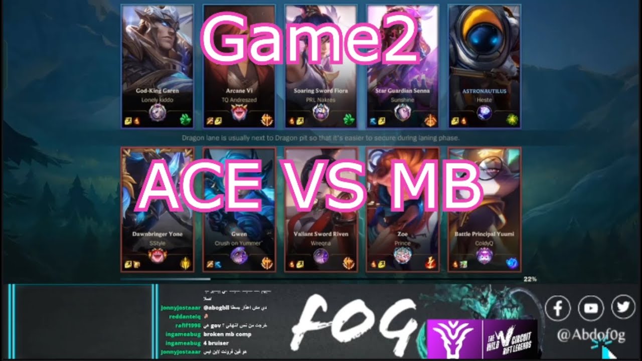 ACE VS MB Game 2 Finals Windigo The Wild Circuit: Rift Legends Season 1 ...