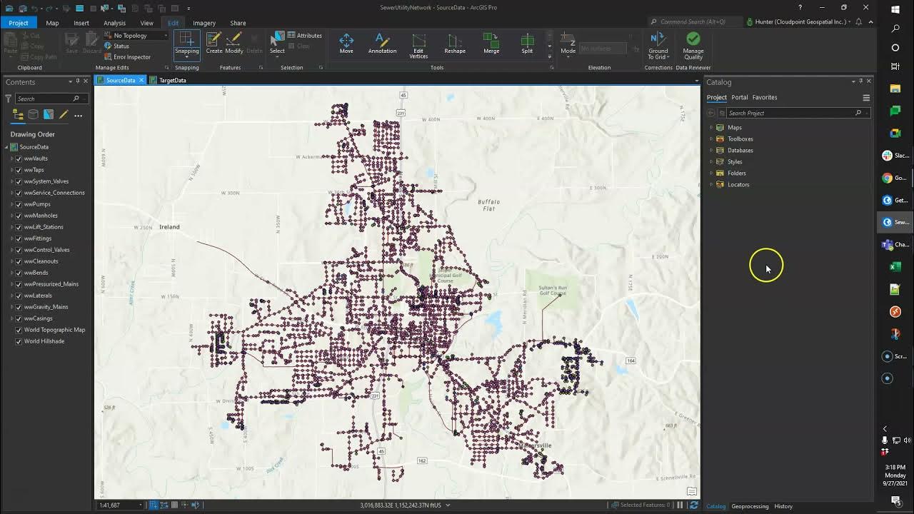 Getting Started With ArcGIS Utility Network - YouTube