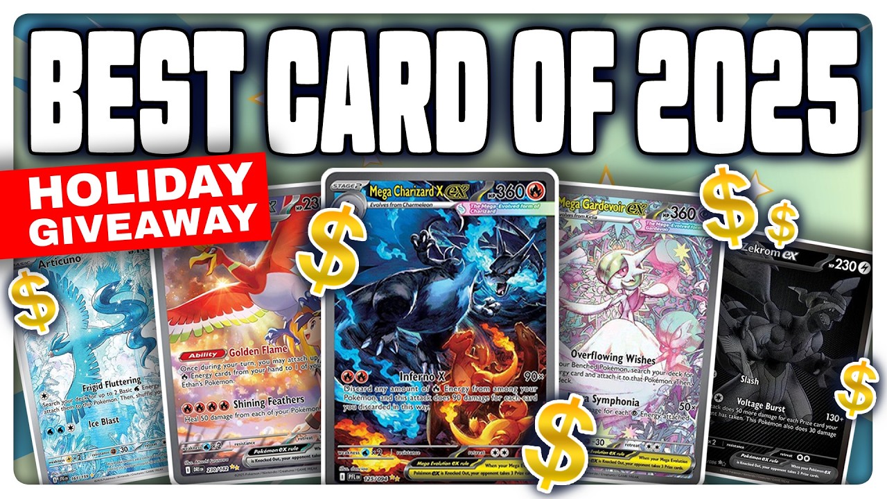 The BEST and MOST UNDERVALUED Cards of 2025 + Holiday Giveaway PART 5 ...